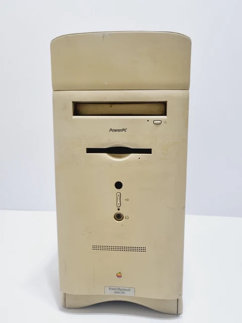 VINTAGE APPLE POWER Macintosh 6500/250 Desktop Computer $460.27 ...