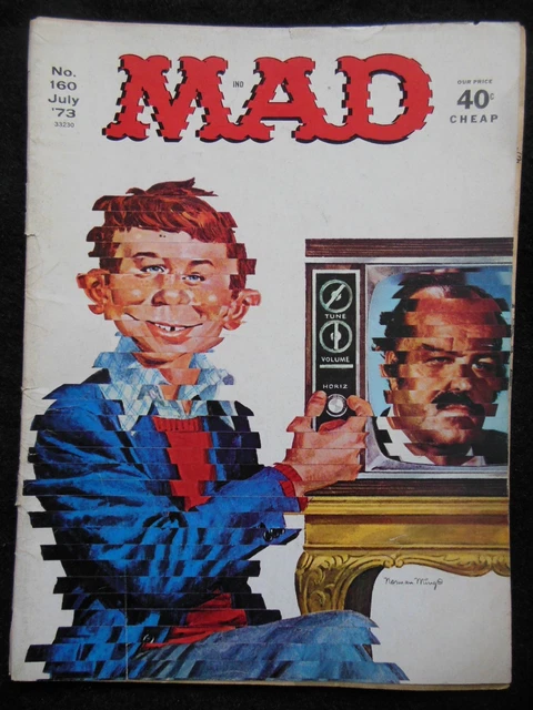 MAD MAGAZINE; VINTAGE Comic Humour - September 1973 - Satire/Parody ...