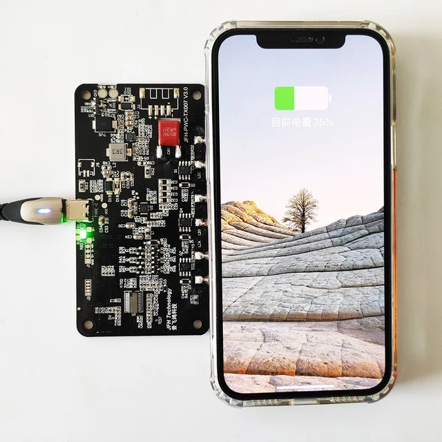 OVERHEATING PROTECTION TYPEC Wireless Charger Transmitter Module ...