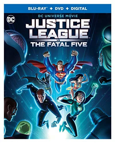 JUSTICE LEAGUE VS. The Fatal Five (Blu-ray) [Region Free] - DVD - New ...
