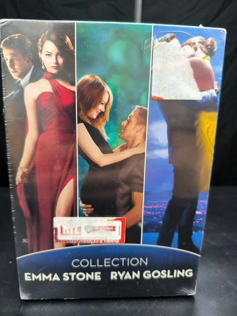COFFRET 3 DVD emma stone ryan gosling la la land love gangster squad ...