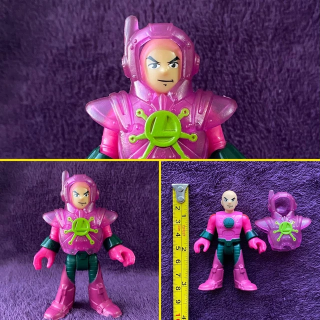 IMAGINEXT DC SUPER Friends Superman Villain Lex Luthor Pink Suit Action ...