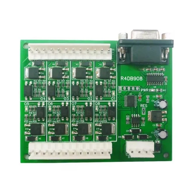 RS485 RS232 TWO Bus Interfaces Module 8Channel Solid States Relays ...