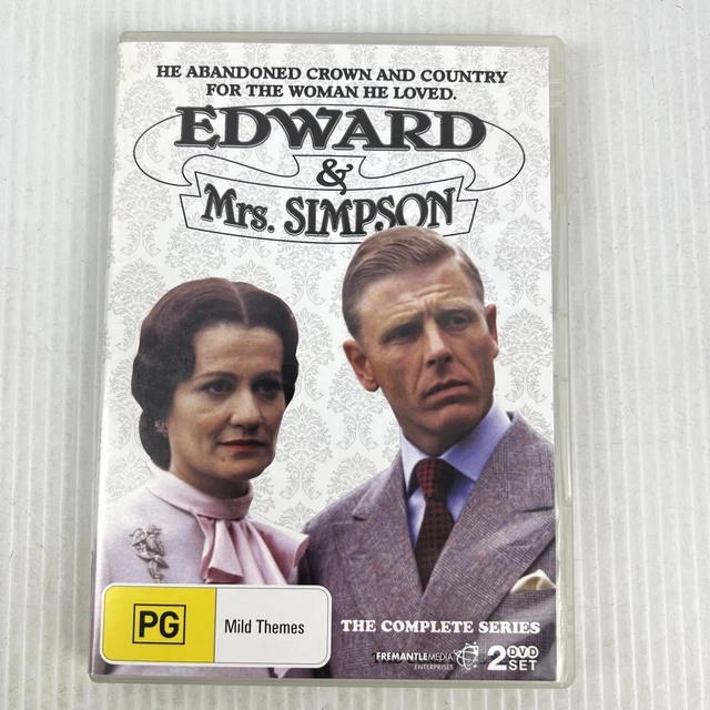 EDWARD & MRS. Simpson | Complete Series (DVD, 1978) - Region 4 - PAL £ ...