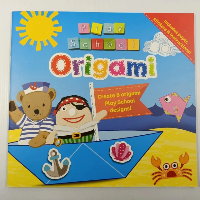 PLAY SCHOOL ORIGAMI: Create 8 Play School designs! $13.95 - PicClick AU
