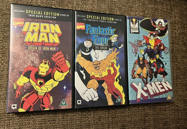 MARVEL VHS VIDEO Cassettes PAL £5.00 - PicClick UK