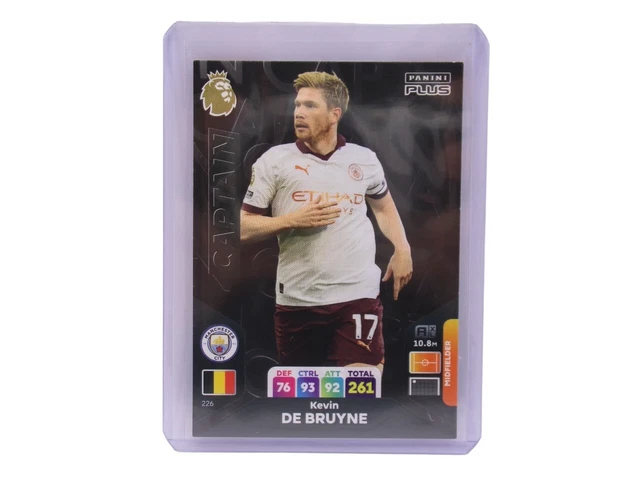 PANINI ADRENALYN XL Plus 2024 Captain Kevin De Bruyne Karte #226 ...