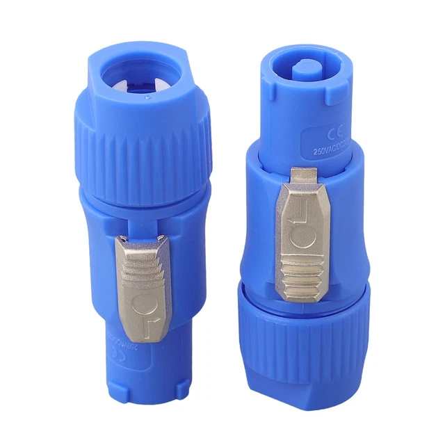 HIGH PERFORMANCE 3PIN Male Power Connector Plug 20A 250V AC Plug Pack ...