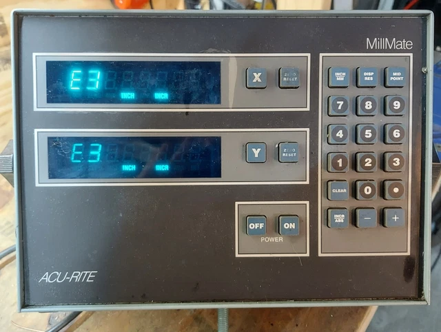 ACCURITE MILLMATE DRO only (No scales) used, functions good. $100.00 ...