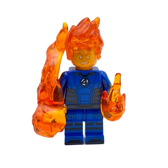 THE HUMAN TORCH Minifigure Marvel Doomsday Movie Mini Figure Fantastic ...