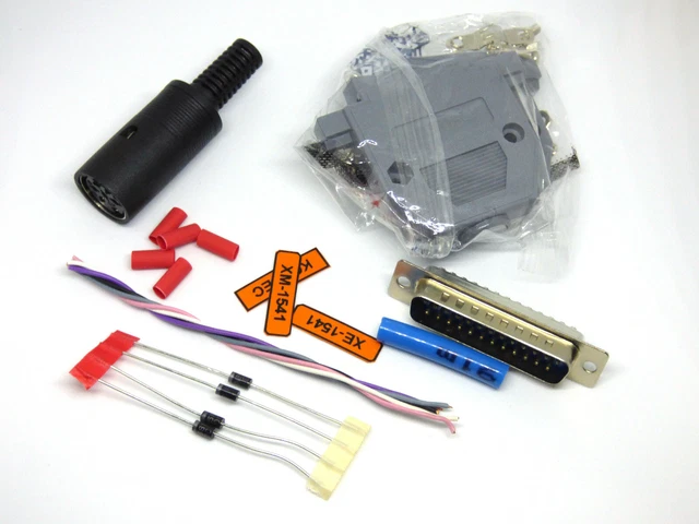 XE-XM1541 DIY KIT Adapter Commodore 64/128/1541 Pc Cbm Data Transfer ...