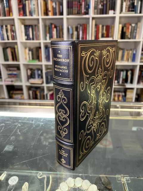 THE DECAMERON, GIOVANNI Boccaccio Franklin Library 100 GREATEST BOOKS £ ...