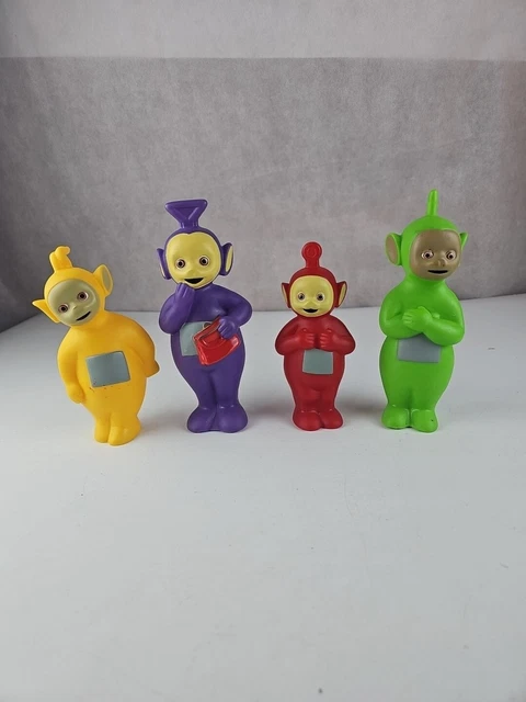 TELETUBBIES RUBBER 8& Figures, Vintage, Cbeebies, Set Of 4, Rare £24.10 ...