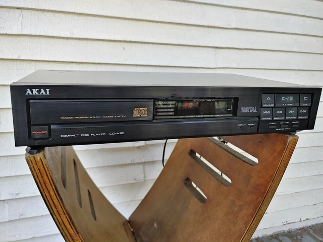 AKAI CD-A30 TRÈS RARE Vintage Compact Disc CD Lecteur CD JAPON Stéréo ...