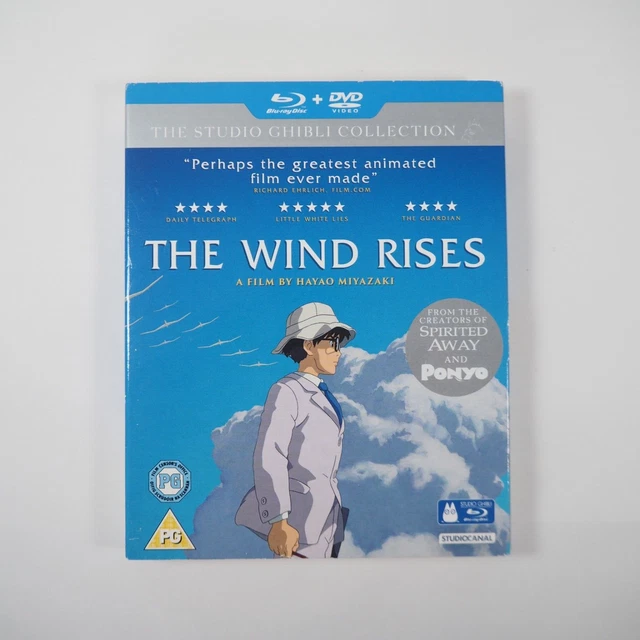 SLIP COVER ONLY The Wind Rises Studio Ghibli Blu-Ray Slip Cover Only £3 ...