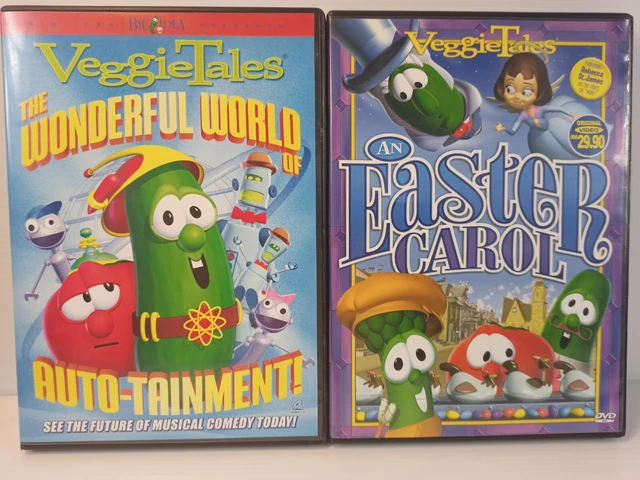 2X VEGGIETALES : The Wonderful World of Auto-tainment! An Easter Carol ...