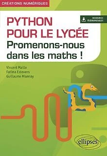 PYTHON POUR LE lycée - Promenons-nous dans les maths ! (Cr... | Livre | état bon EUR 25,20 ...
