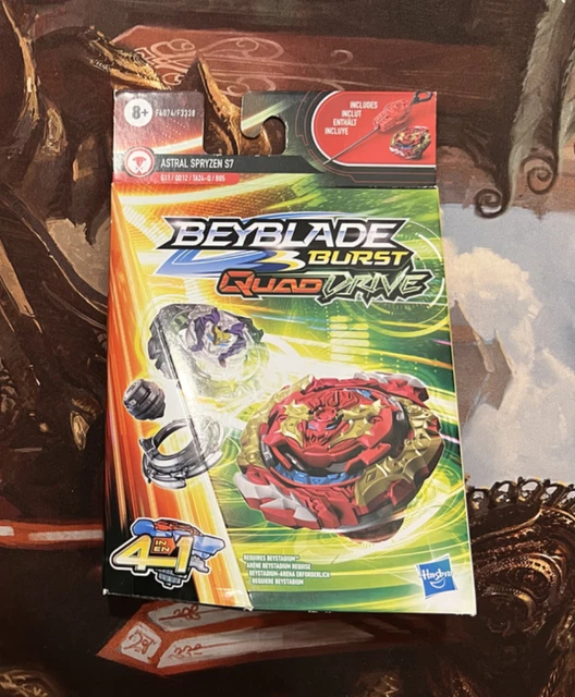 HASBRO BEYBLADE BURST Quad Drive - Astral Spryzen S7 - NEU!! EUR 16,00 ...