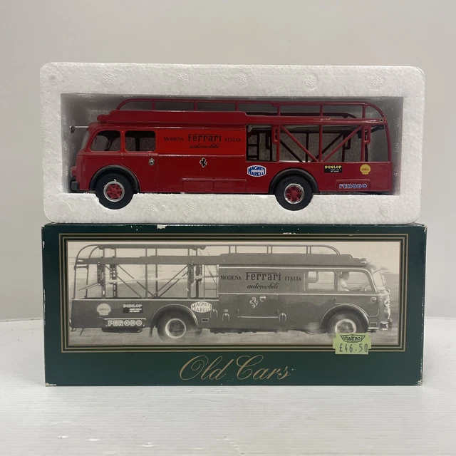 OLD CARS '1956 Fiat 642 Ferrari Transporter' ART.56000 1:43 Scale Model ...