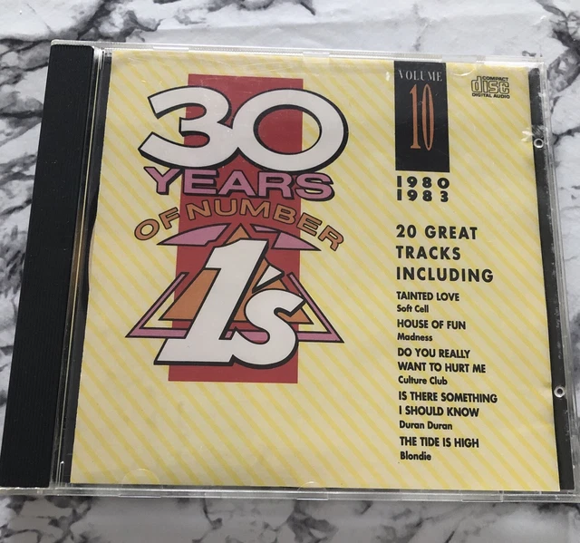 VARIOUS - 30 Years Of Number Ones 10 19080-1983 CD 20trk Pop VGC £5.50 ...