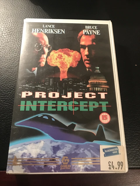 BIG CASE VHS Video Project Intercept - Lance Henriksen VERY RARE Ex ...