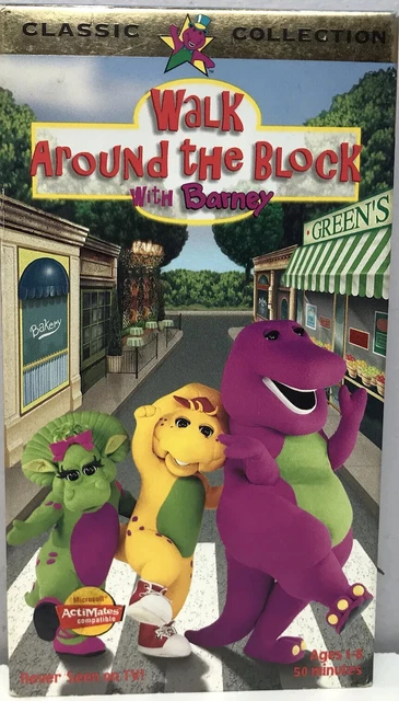 Barney Walk Around The Block With Barney Vhs