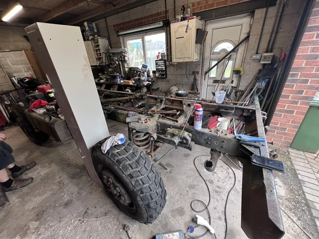 UNIMOG CHASSIS OFF Road Project 4x4 Rolling Chassis £1,200.00 - PicClick UK