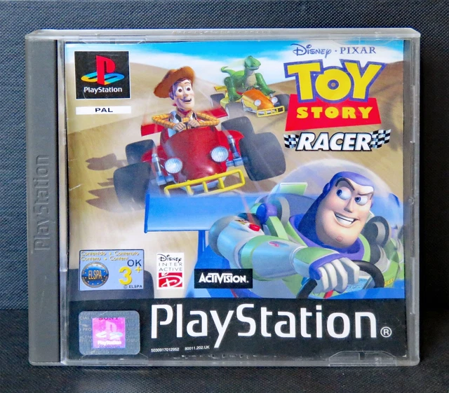 PS1 - DISNEY/PIXAR TOY STORY RACER - Sony Playstation 1 - Complete ...