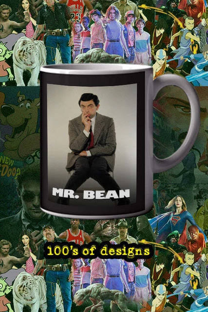 MR. BEAN 11OZ Mug featuring Rowan Atkinson | TV Show Collectible Gift £ ...