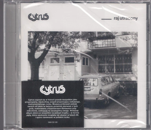 CYTRUS - RAJ Utracony Cd Gad New & Sealed EUR 46,09 - PicClick FR