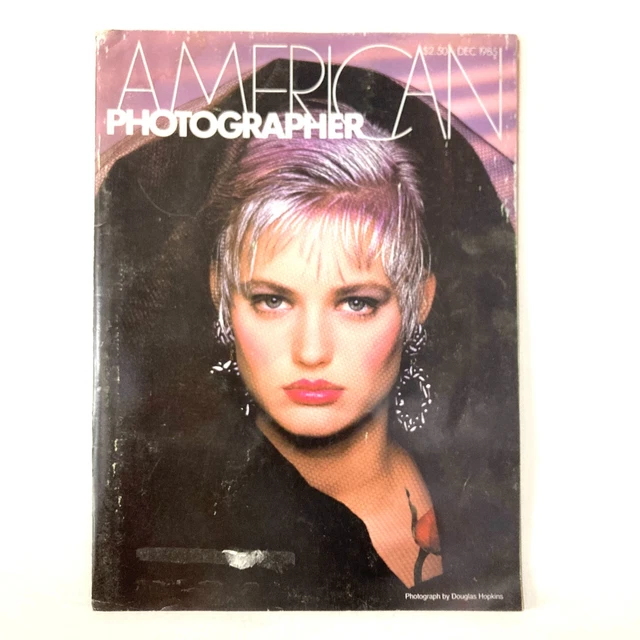 AMERICAN PHOTOGRAPHER MAGAZINE December 1985 Ford Model Laurie ...