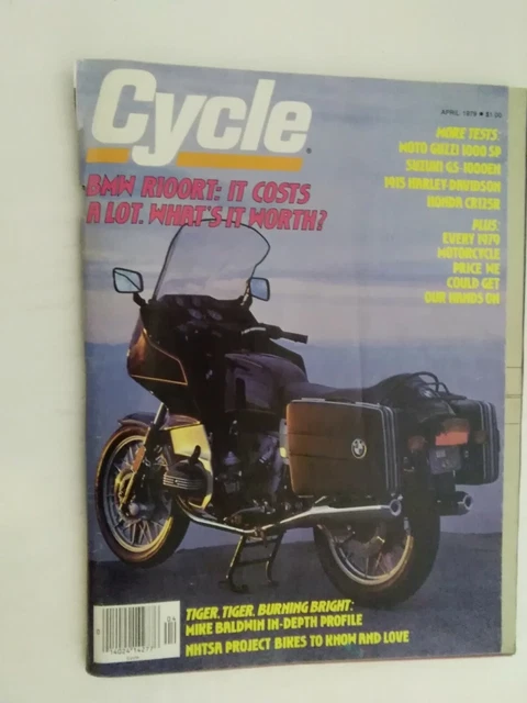 VINTAGE CYCLE MOTORCYCLE Magazine April 1979 1915 Harley-Davidson 3 ...
