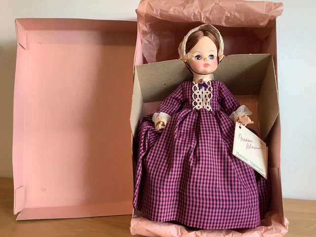 ANCIENNE POUPÉE D’ARTISTE FLORENCE NIGHTINGALE -MADAME ALEXANDER-Neuve ...