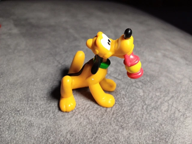 WALT DISNEY MICKEY Mouse. Pluto With Red Lantern Lamp Figure Toy £4.99 ...