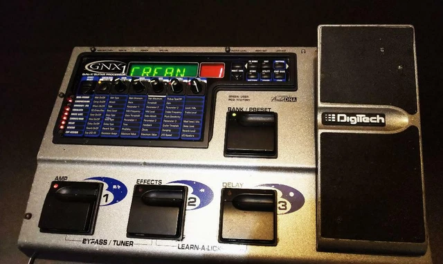 DIGITECH GNX-1 MULTI-EFFECTS guitar effects pedal EUR 90,45 - PicClick FR