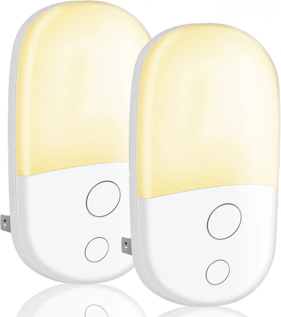 NIGHT LIGHT PLUG in Walls & Night Lights with Dusk to Dawn Photocell ...