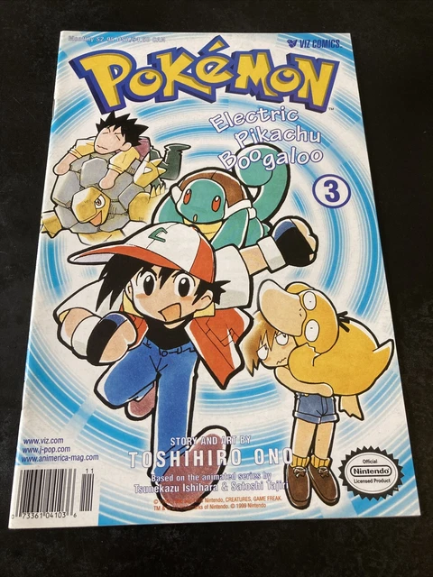 VINTAGE POKEMON COMIC from 1999 - Electric Pikachu Boogaloo - Issue 3 ...