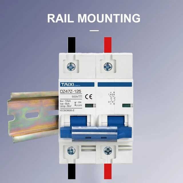 SOLAR PHOTOVOLTAIC-SOLAR PANEL DC Circuit Breaker PV MCB DC 500V Air ...