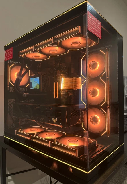 RTX 5090 RYZEN 7 9800X3D Custom Built Gaming PC 64GB RAM 4TB 990 Pro ...