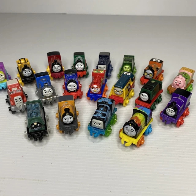MATTEL 19X MINITURE Thomas the Tank Engine & Friends Trains Mini Figure ...