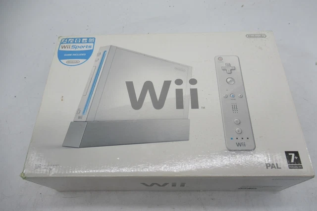 NINTENDO WII CONSOLE in box with controller and nunchuk £46.00 ...