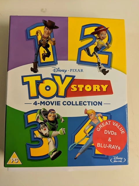 DISNEY PIXAR TOY Story 1-4 Movie Collection Boxset Blu Ray Like New Fast Dispatc EUR 12,00 ...