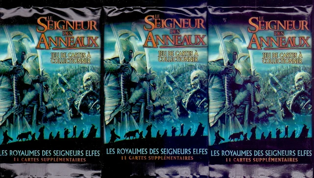 DECIPHER LOTR LSDA 3 Boosters Le Royaumes Des Seigneurs Elfes EUR 15,00 ...