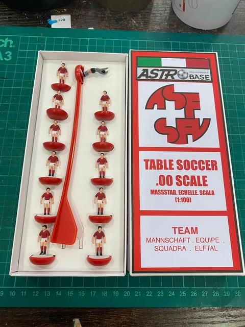 ASTROBASE SOCCER 3D Subbuteo Table Football Team Switzerland £12.99 ...