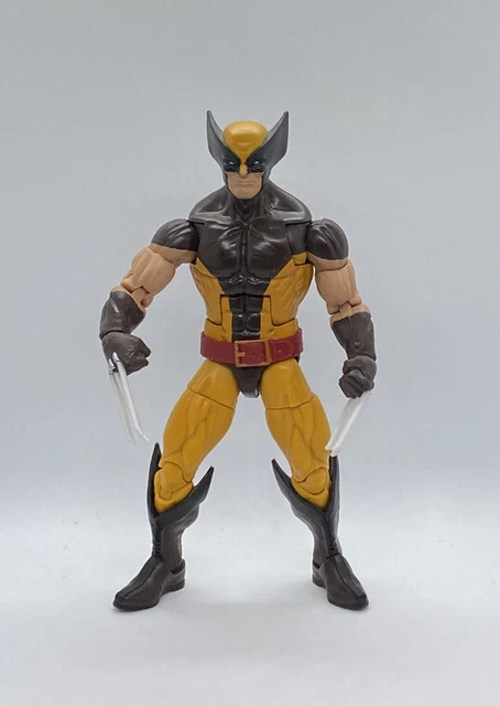 HASBRO MARVEL LEGENDS Wolverine X-Men Brown Uniform Juggernaut Wave ...