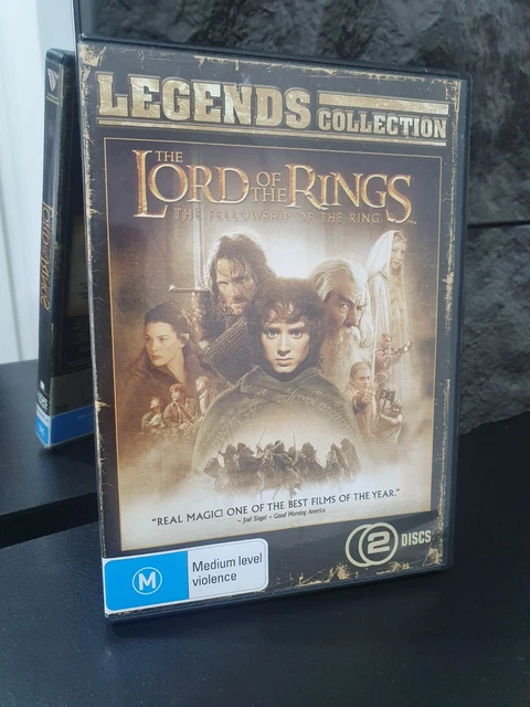 DVD THE LORD Of The Rings, The Fellowship Of The Ring (DVD, 2001) $2.00 ...
