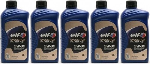 ELF EVOLUTION FULL Tech FE 5W-30 Engine Oil 5x 1l = 5 Liter £41.75 ...