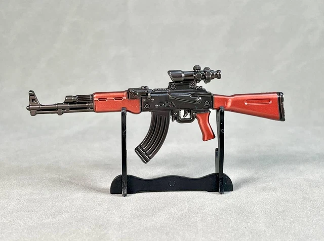1 12 SCALE Weapon Gun Minigun AK47 figma Little Armory WQ07 £32.16 - PicClick UK