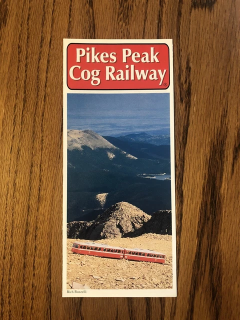 MANITOU SPRINGS CO Pikes Peak Cog Wheel Route Railway Vtg Travel ...