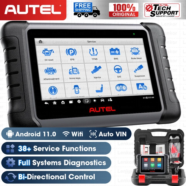 AUTEL MAXICOM MK808S PRO Auto Outils Diagnostics scanners OBD Systèmes ...